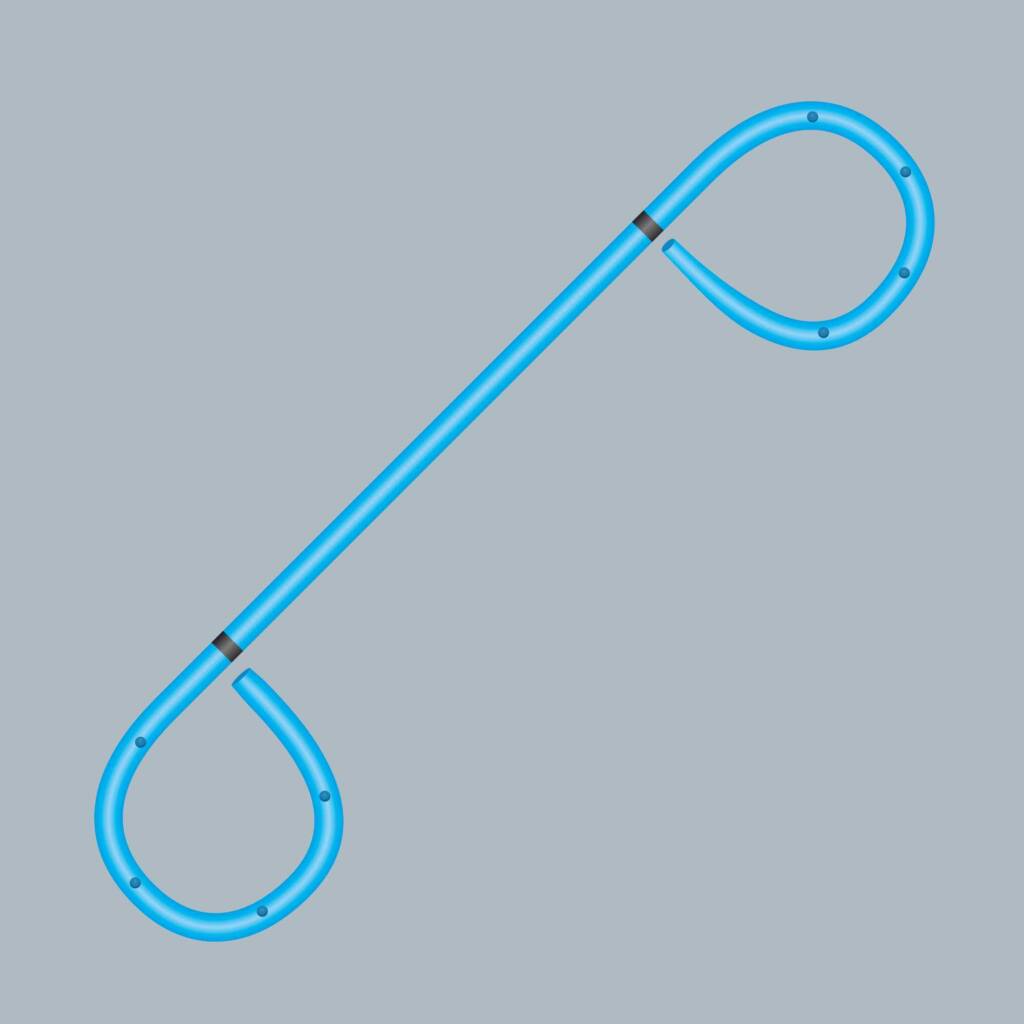 BS-DP Biliary Stents Double Pigtail – Allwin Medical devices